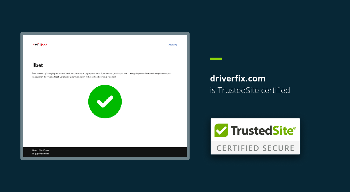 driverfix.com is TrustedSite Certified