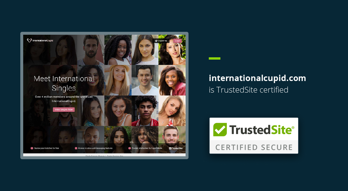 internationalcupid.com 已获得 TrustedSite 认证