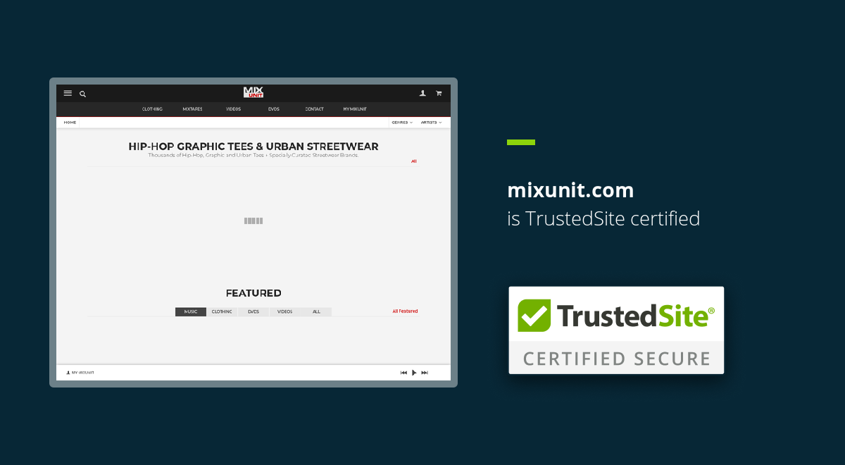 mixunit.com is TrustedSite Certified