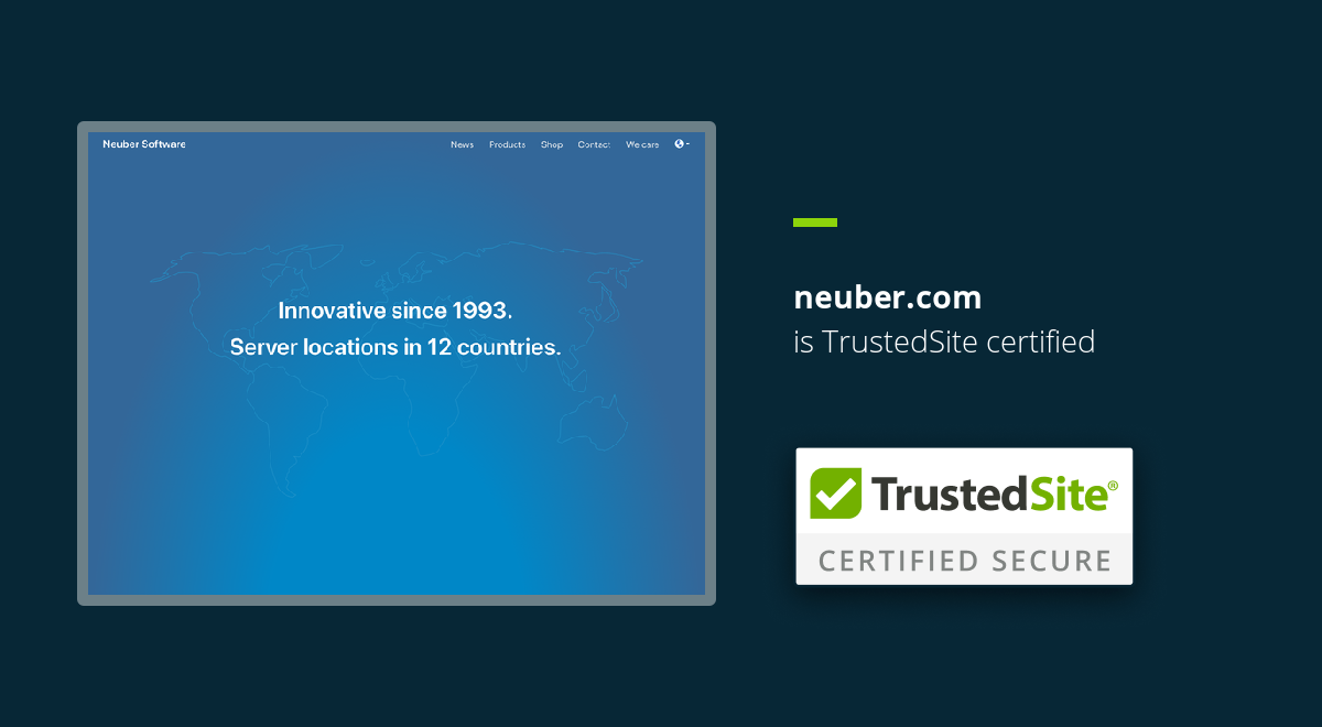 neuber.com is TrustedSite Certified