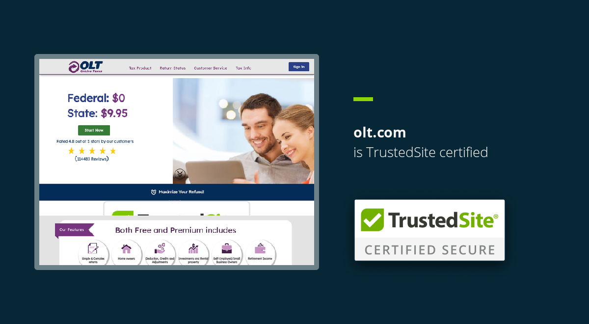 olt.com is TrustedSite Certified